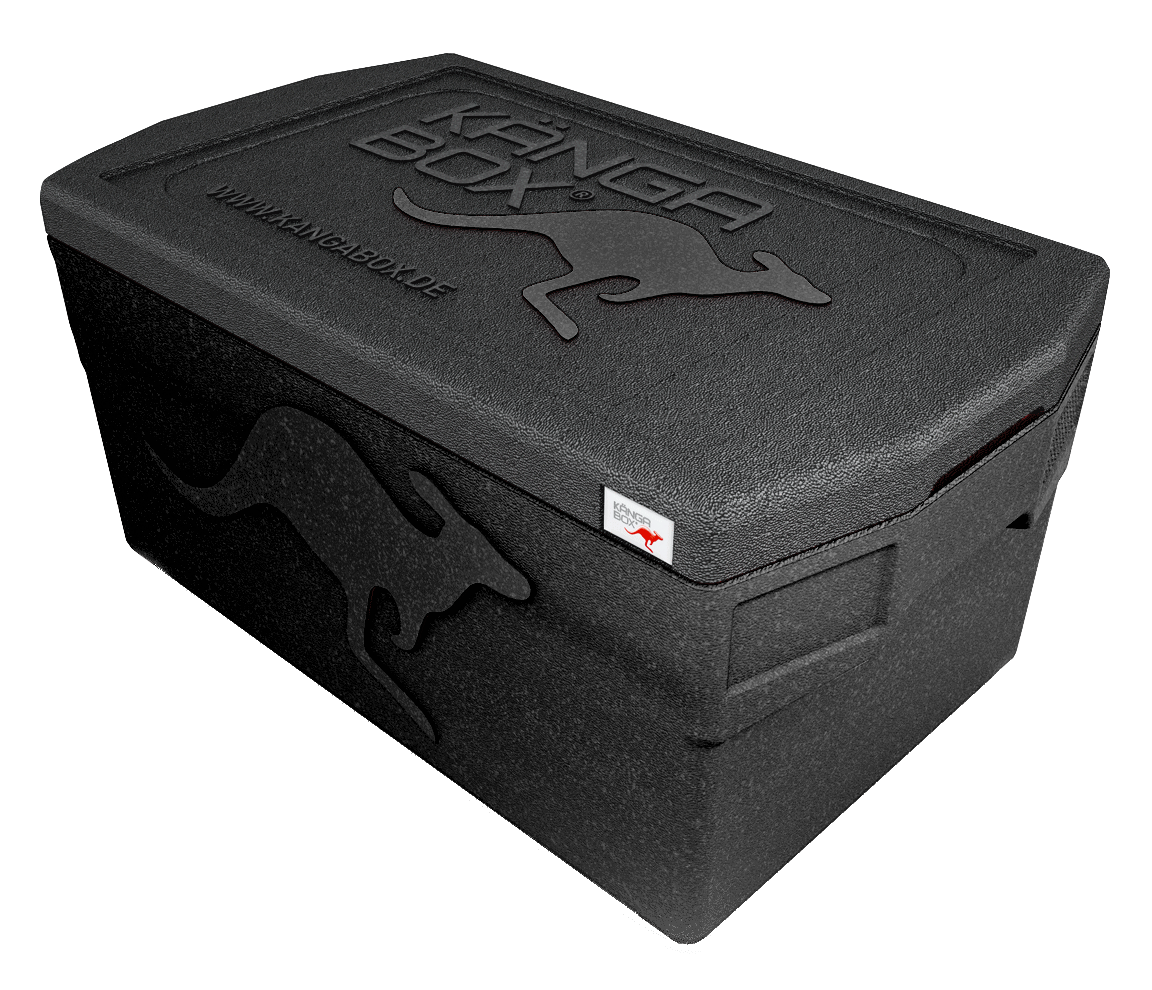 KÄNGABOX®Comfort - Thermobox mit ergonomischen Griffen stabil & leicht